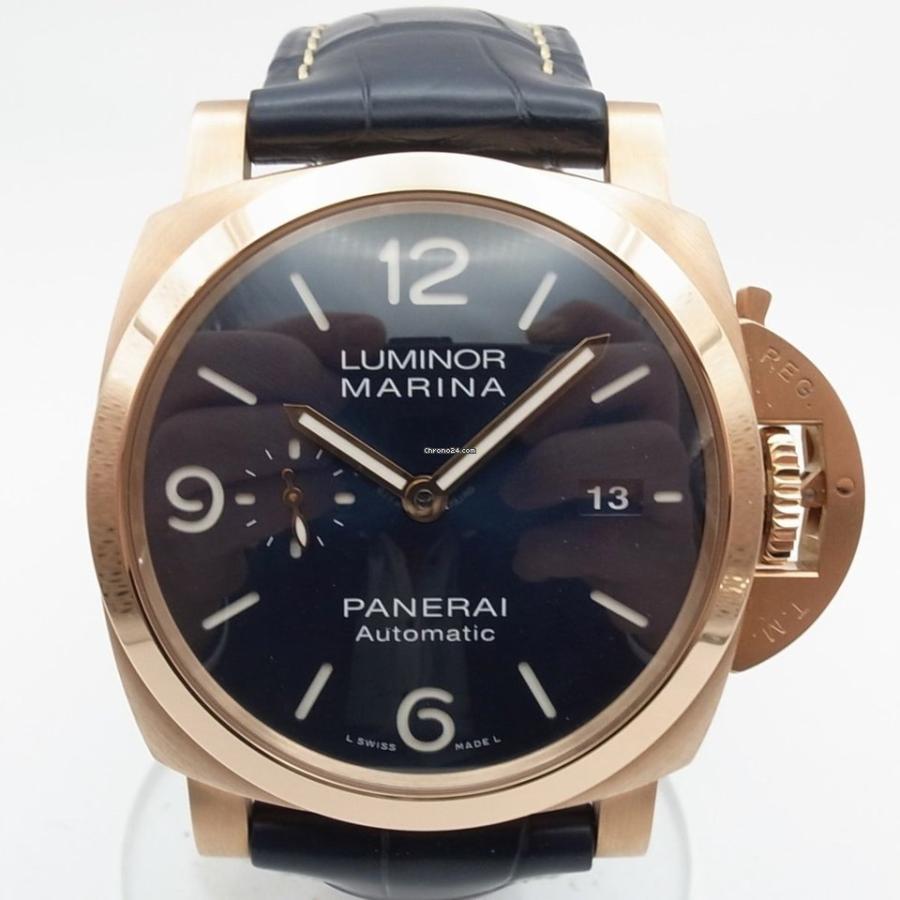 LEMINOR Panerai (パネライ) ルミノール マリーナ ゴールドテック PAM01112 : 富士販 Yahoo!ショップ ...