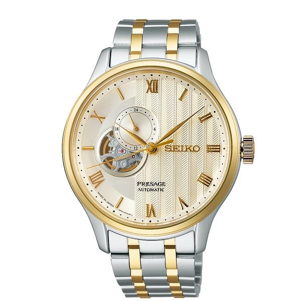 Basic Line SEIKO セイコー機械式腕時計 メカニカル プレザージュ メンズベーシックラインJapanese GardenシリーズSARY238 : 腕時計・ジュエリー周南館 ...