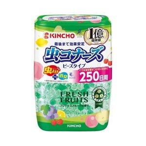 《KINCHO》 虫コナーズ ビーズタイプ 250日 フレッシュフルーツの香り : 6-1-3 : 晴天 - 通販 - Yahoo!ショッピング