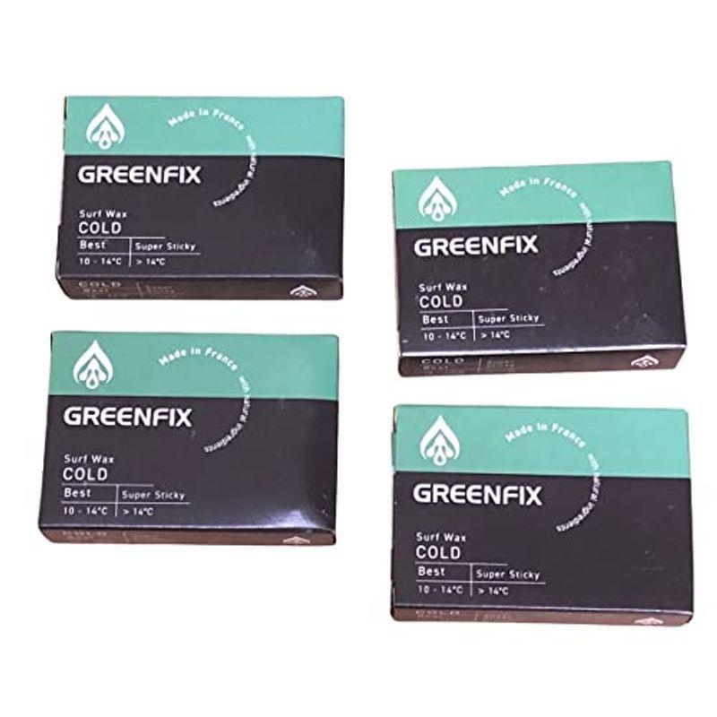 4個セット GreenFixWax グリーンフィックスワックス 90g サーフィン用ボードワックス WARM 定番の人気シリーズPOINT(ポイント)入荷