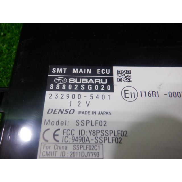 フォレスター DBA-SJ5 その他 コントロールユニット 2.0I-L アイサイト 4WD D4S 88802SG020 : マルフジ - 通販 - Yahoo!ショッピング
