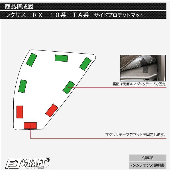 レクサス 新型 RX 10系 TA系 サイドプロテクトマット (クロス) :L-RX-10TA-SP-06:FJ CRAFT - 通販 - Yahoo!ショッピング