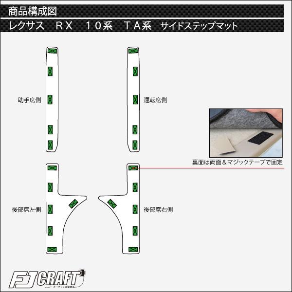 レクサス 新型 RX 10系 TA系 サイドステップマット (スタンダード) : FJ CRAFT - 通販 - Yahoo!ショッピング
