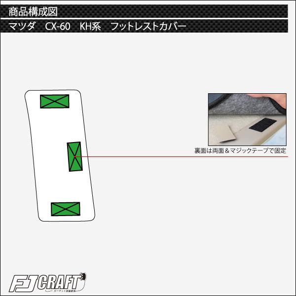 マツダ 新型 CX-60 CX60 KH系 フットレストカバー (チェック) : m-cx-60-kh-ft-04 : FJ CRAFT - 通販 - Yahoo!ショッピング
