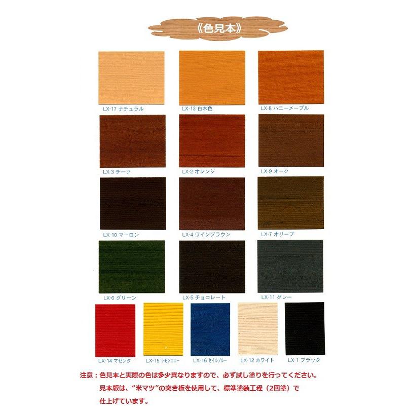 Washin Paint ガードラックラテックス 14kg LX-10 マーロンWPステイン（木材保護塗料）屋内屋外用 : フジノネットショップ - 通販 - Yahoo!ショッピング