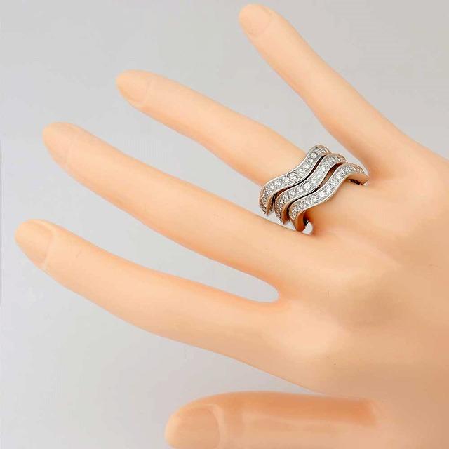 Cartier カルティエ CARTIER ネプチューン 3連 3ロウ ダイヤ Cartier カルティエ CARTIER ネプチューン 3連 3ロウ ダイヤ