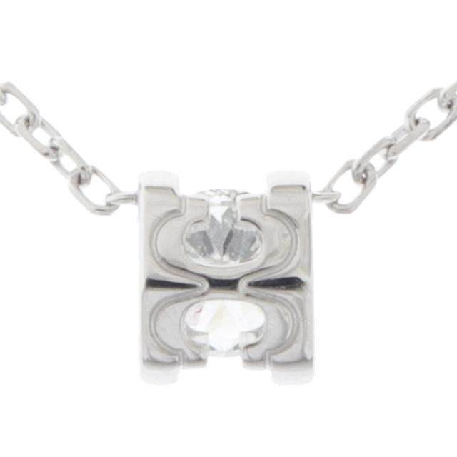 C DE CARTIER （新品仕上げ済）カルティエ Cドゥ ダイヤ ネックレス 1PD K18 WG 0.24-G-VVS1-Ex-None GIA鑑定書 証明書 N7413700 8832 ...