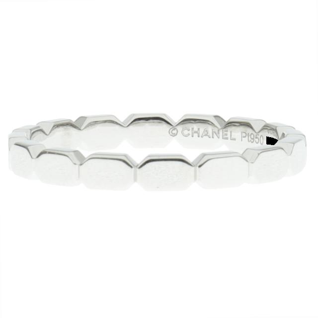 COCO CRUSH （新品仕上げ済）シャネル CHANEL プルミエール プロメス マリッジ リング 指輪 ＃56 Pt950 プラチナ J4001 証明書 9041 : 藤野質店 Y ...