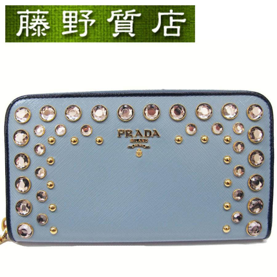 PRADA (未使用展示品)プラダ ラインストーン ラウンド PRADA (未使用展示品)プラダ ラインストーン ラウンド