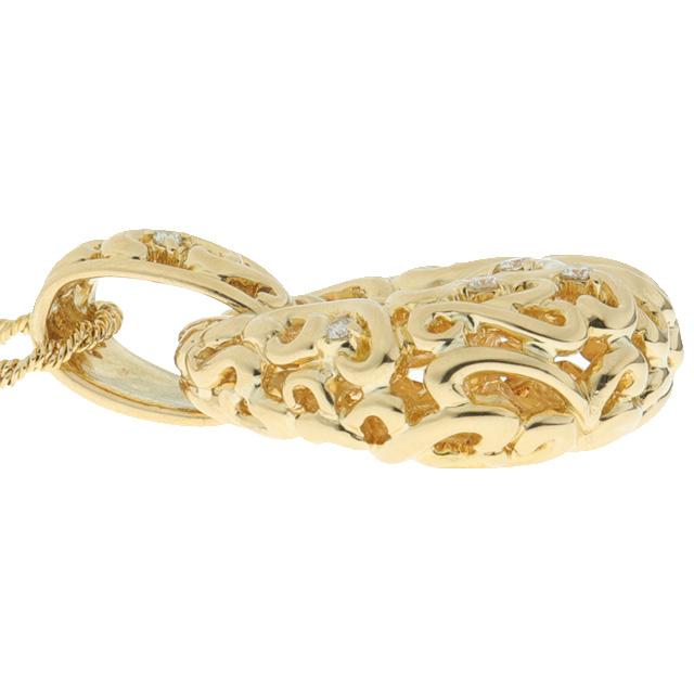 TASAKI (新品仕上げ済）タサキ 田崎 ダイヤ ネックレス K18 YG イエローゴールド × ダイヤモンド 0.08ct ペンダント 8733 : 藤野質店 Y-SHOP - 通販 ...
