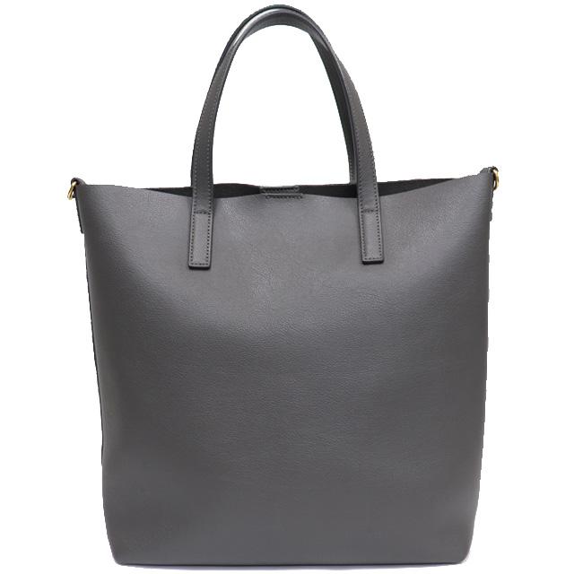 SHOPPING（BALENCIAGA） サンローラン SAINT LAURENT YSL トイ ショッピングバッグ 2way レザー 斜め掛け ゴールド金具 グレー 8180 : 藤野質店 ...