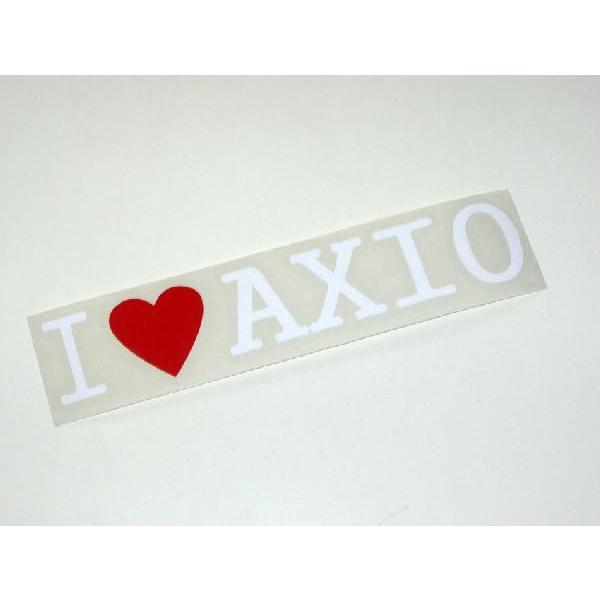 Fproducts アイラブステッカー/AXIO/アイラブ アクシオ :ilove-axio:フジプランニング - 通販 - Yahoo!ショッピング