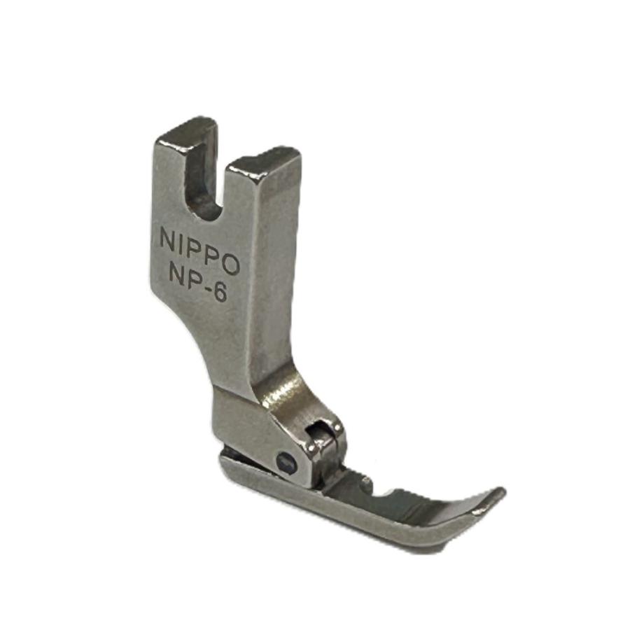 NIPPO ニッポー 「右端縫い押え」NP-6(5mm幅) NP-6S(8mm幅) 職業用 右片押え ミシンの右端押え : 藤沢ミシン - 通販 - Yahoo!ショッピング