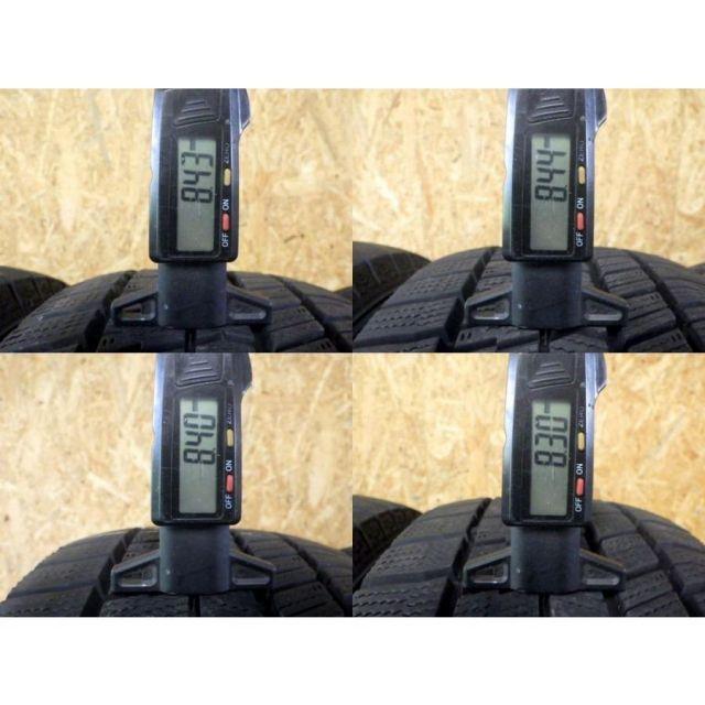 【SP136】KM5204105 送料無料 2023年製造 約8.5部山 Good'YEAR ICE NAVI8 195/65R15 4本 ...