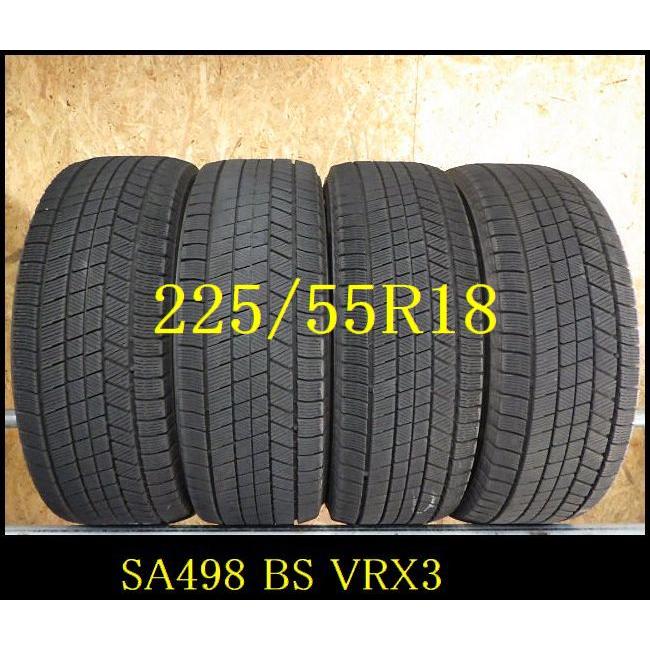 【SA498】KA801227送料無料 2021製造 約7.5部山 BS BLIZZAK VRX3 225/55R18 4本 : a-549 : フジサワタイヤ ヤフーSHOP - 通販 ...