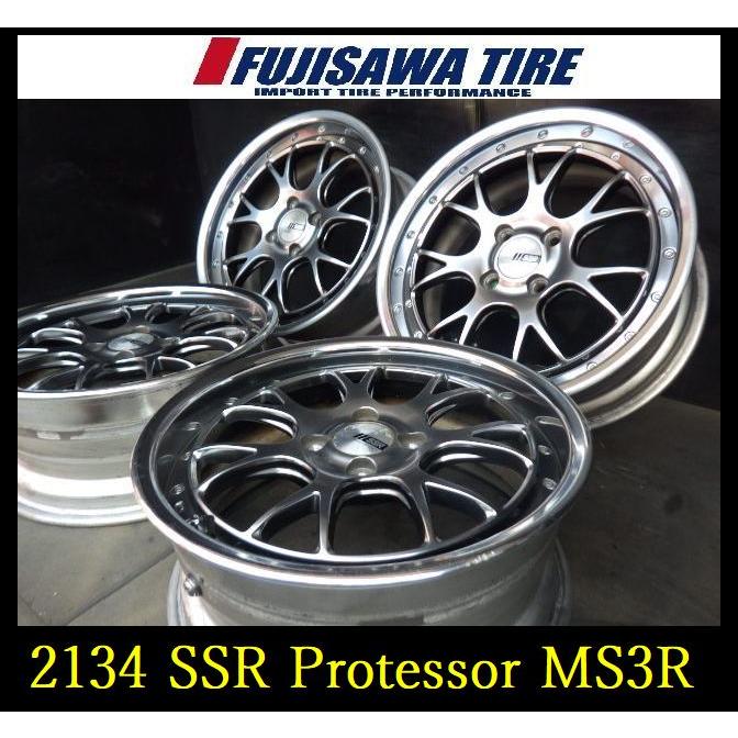 【2134】FK5703255 SSR Protessor MS3R ホイール 16x7J/6.5J 4穴 PCD100 +45/39 4本 ...