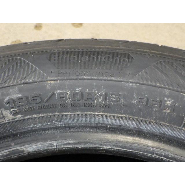 Efficient Grip 【G358】OT0307155 送料無料 2023年製造 約9部山 イボ付き Good’YEAR EfficientGrip Performance2 185 ...