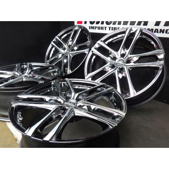 WEDS 【1256】★KZ0506074 Weds Kranze Scintill 168EVO 20x8.5J 5穴 PCD114.3 +35 4本 ヴェルファイア アルファードなど ...