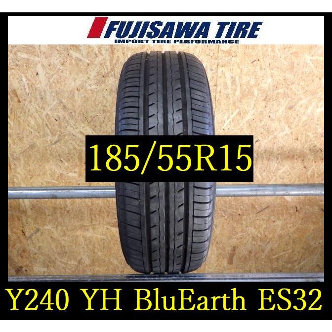 【Y240】T0212124 送料無料 2022年製造 約8.5部山 YOKOHAMA BluEarth ES32 185/55R15 1本 : c-5105 : フジサワタイヤ ヤフー ...