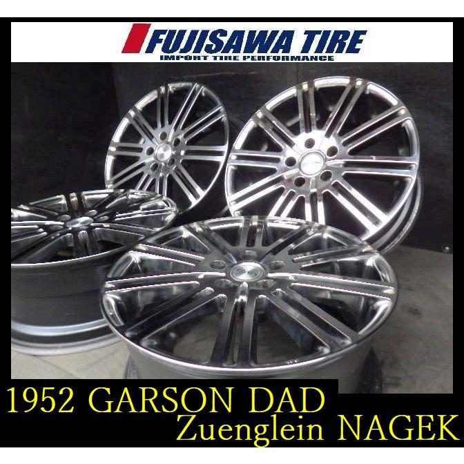 【1952】T8102035 GARSON DAD Zuenglein NAGEL 18x7.5J 5穴 PCD114.3 +38 4本 ...