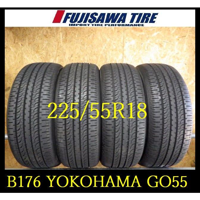 GEOLANDAR 【B176】K7701315 送料無料 2024年製造 約9.5部山 YOKOHAMA SUV GO55 225/55R18 4本 : フジサワタイヤ ヤフーSHOP ...