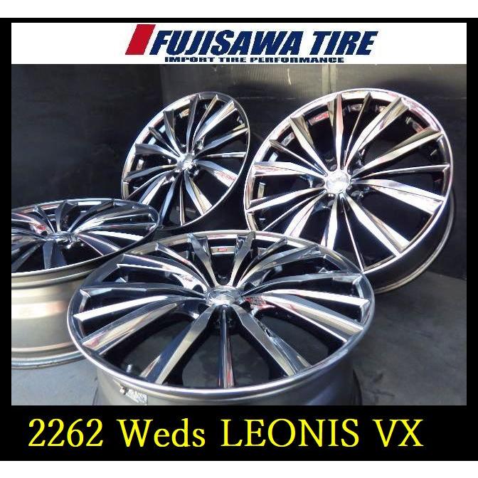 WEDS 【2262】FK1404275 Weds LEONIS VX 20x8.5J 5穴 PCD114.3 +52 4本 クラウン マークX アルファード などに : フジサワタイヤ ...