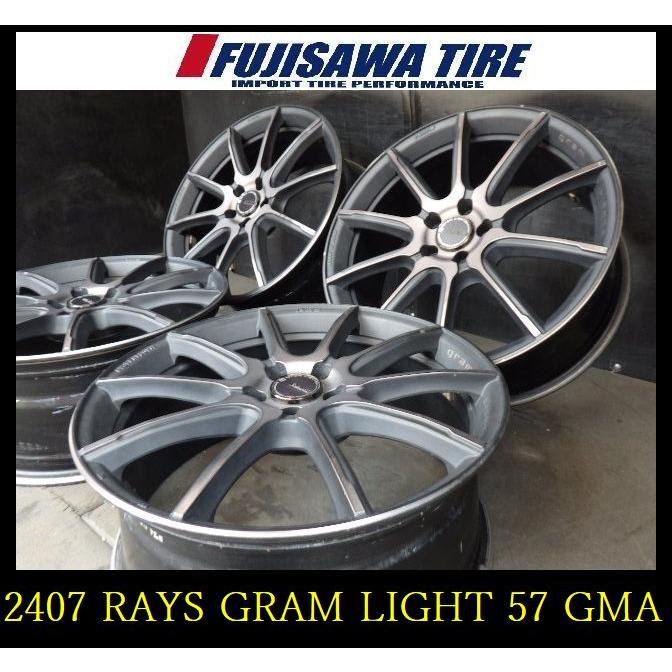 RAYS 【2407】T7106025 RAYS GRAM LIGHT 57 GMA 18x7.5J 5穴 PCD100 +50 4本 : フジサワタイヤ ヤフーSHOP - 通販 ...