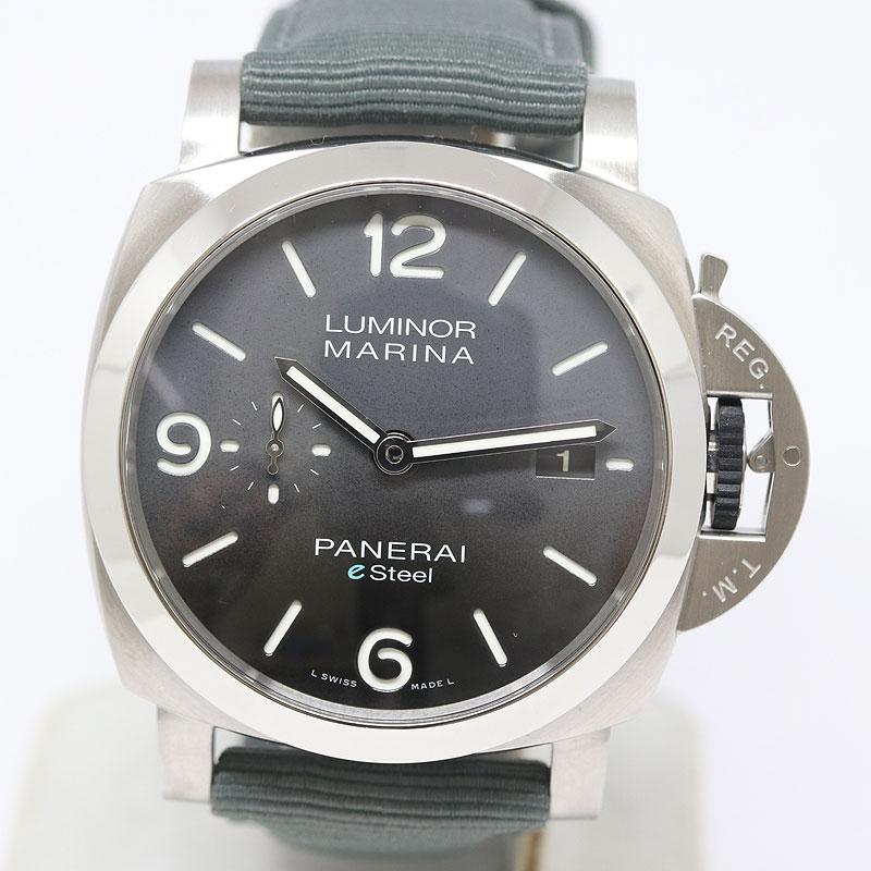 LEMINOR PANERAI パネライ ルミノール マリーナ eSteel Grigio Roccia PAM01358 44mm 自動巻き ...