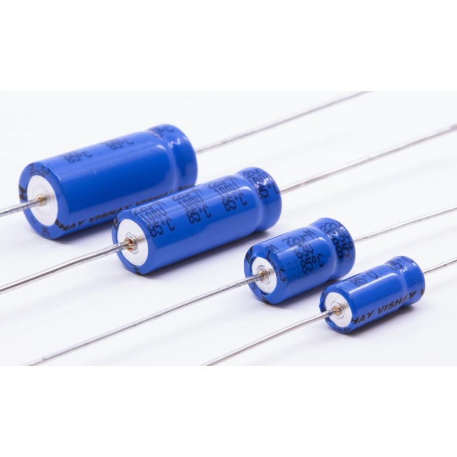 コンデンサ Capacitor - Vishay BC, Aluminum Electrolytic, 021 ASM Series, Axial Lead, 100 uF 100V [送料 ...