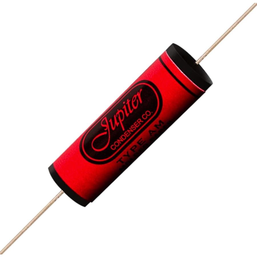 コンデンサ Capacitor - Jupiter, Red Astron Capacitors, Tin Foil, Axial Lead ...
