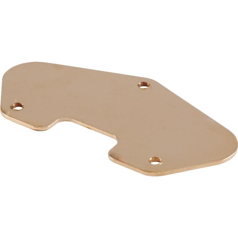 ベースプレート Pickup Part - Base Plate, Tele Bridge, Steel, Copper Plated [送料 ...