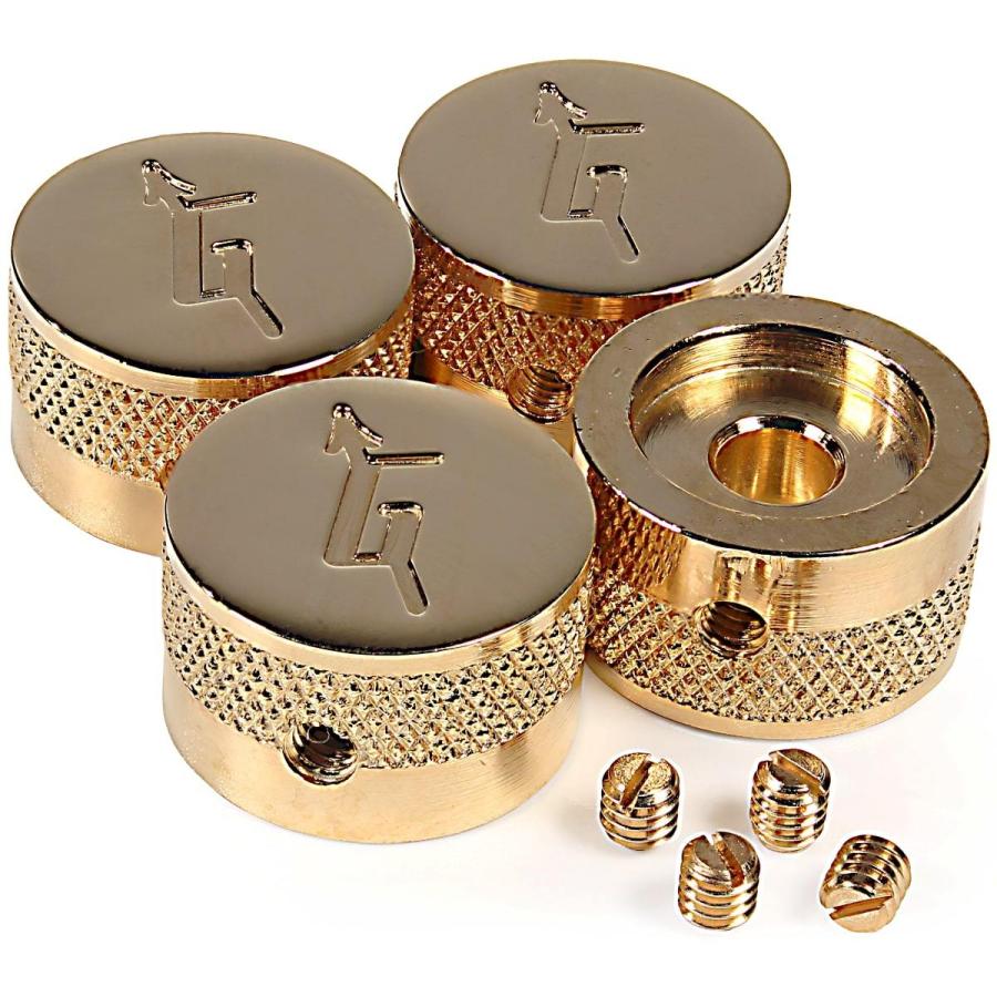 GRETSCH（グレッチ） ノブ Knob - Gretsch, "G" with Arrow logo, set screw, Gold ...