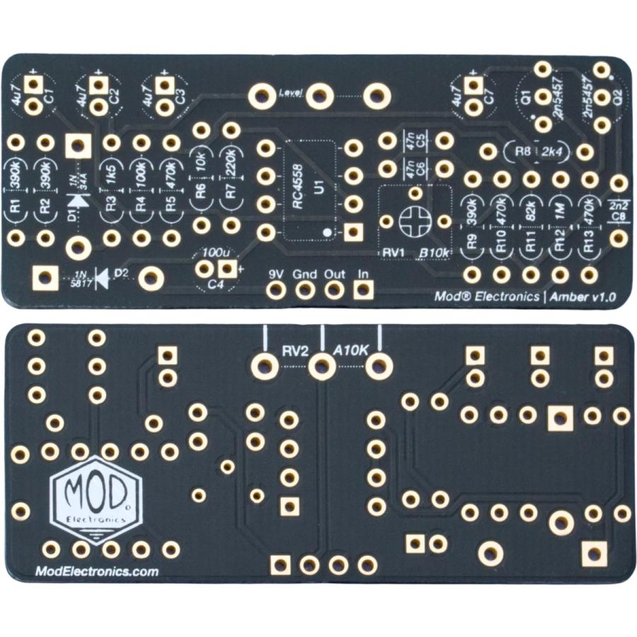 PCボード PCB - Mod Electronics, Amber, JFET Compressor, for 1590B [送料170円 ...