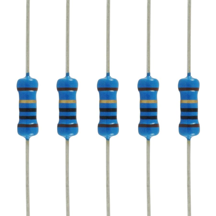 抵抗 Resistors - 0.5 Watt, Metal Film, 1% tolerance, 1.2 kΩ (5) [送料170円から ...