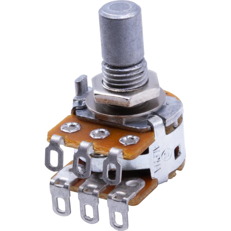 ポット Potentiometer - Alpha, Audio, Solid Shaft, 16mm, Dual, 100kΩ [送料170 ...