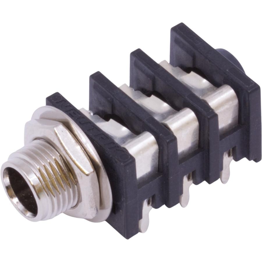 Fender ジャック 1/4" Jack - Fender, PC Mount, Stereo, Metal Bushing [送料170円 ...