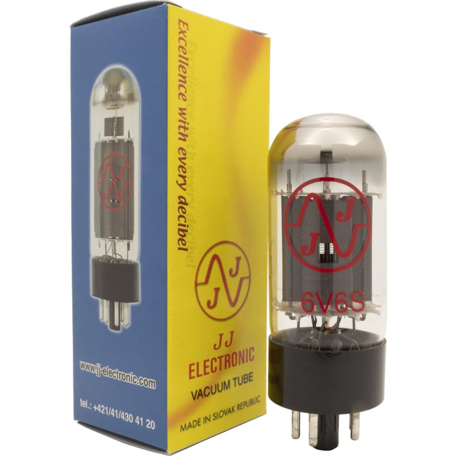 ヴァキュームチューブ Vacuum Tube - 6V6, JJ Electronics, Apex Matched Pair : t-6v6-s-jj-mp : フジシマカスタムギター ...