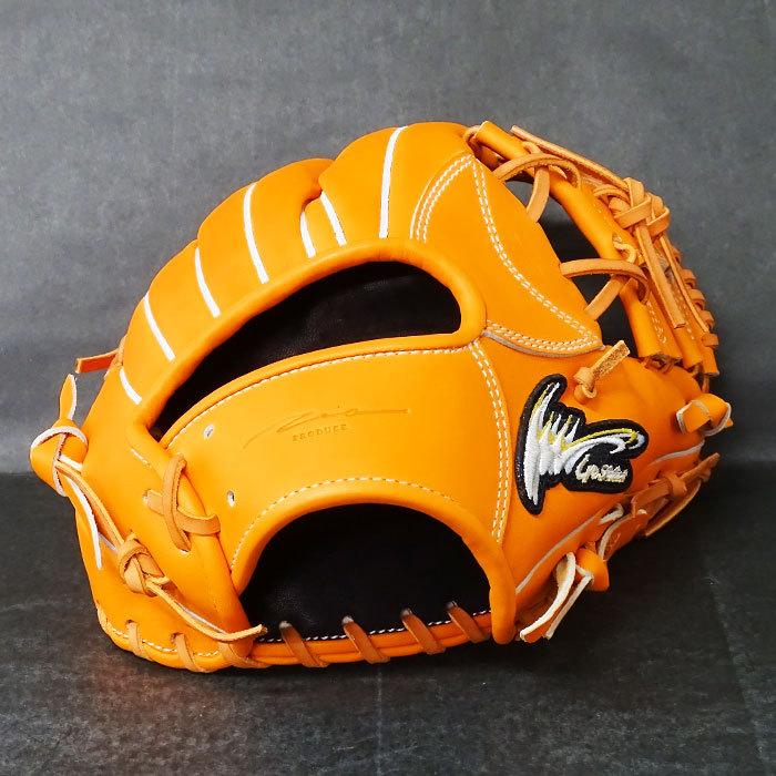 硬式 グラブ Luxury Collection IP.055-Lc 内野 アイピーセレクト(Ip Select) 【野球・ソフト】 グローブ 右投げ (055-LC-ORG) : フジスポ ...