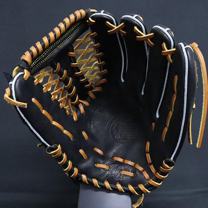 野球 久保田スラッガー 軟式グローブ 軟式 グローブ KUBOTA Slugger 外野手 小さめ (KSNSPB-BLK-TAN) : フジスポYahoo店 - 通販 - Yahoo!ショッピング