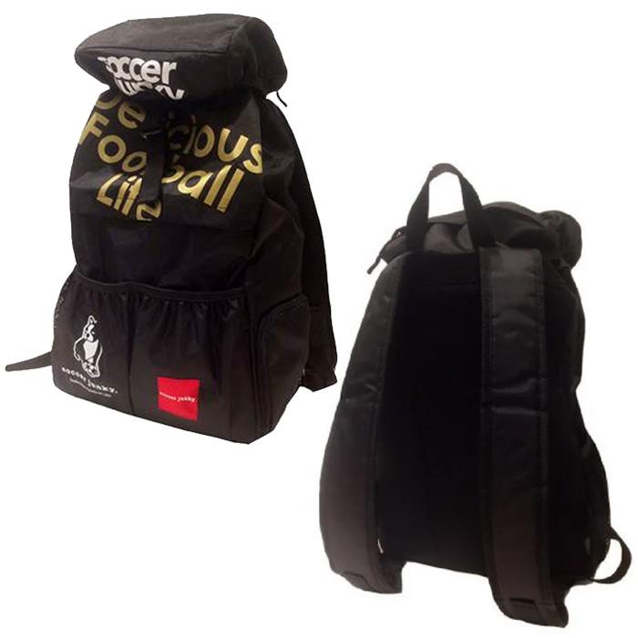 サッカージャンキー SoccerJunky 旅のお供＋1 バックパック メンズ レディース ユニセックス ブラック ネイビー バッグ リュック スポーツ サッカー フットサル 部活 通学 試合 遠征 SJ15080 サッカージャンキー 旅のお供+1 バックパック soccer junky リュック