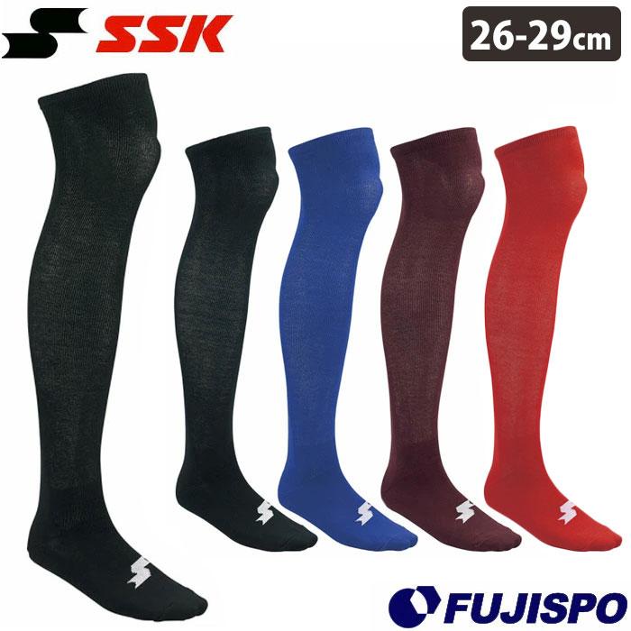エスエスケイ 3足組 カラー ソックス 26-29cm SSK 【野球・ソフト】 野球用品 靴下 ストッキング 膝上 ロング ウェア小物 練習 大人 一般 高校野球 (YA2139C ...