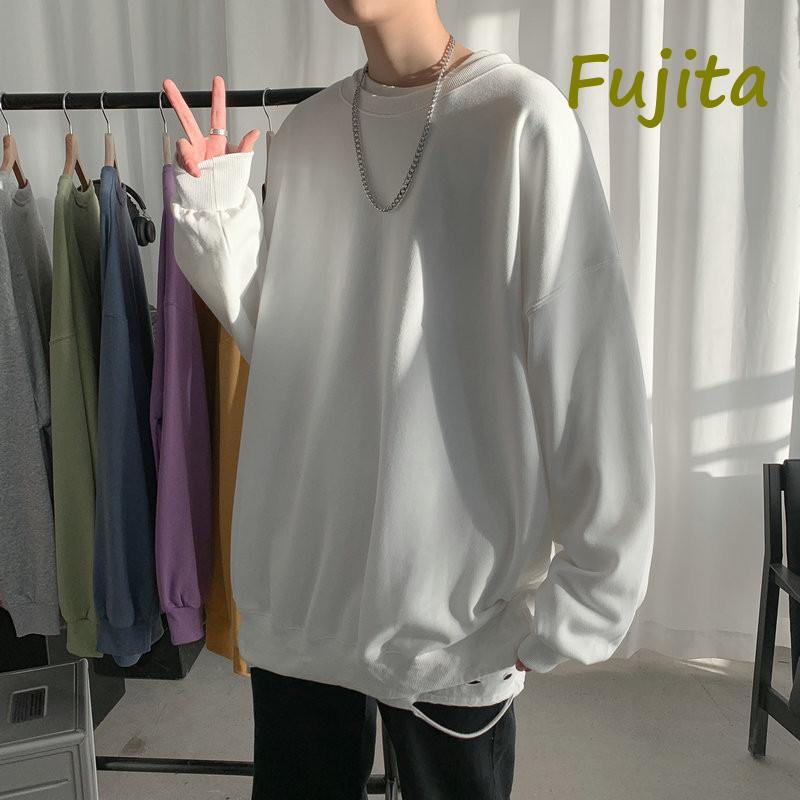 トレーナー パーカー メンズ 長袖 ゆったり Tシャツ クルーネック トップス 春 スウェット 秋服 スポーツ プルオーバー 無地 ティーシャツ : lin0909-ll13 : 藤田ストア ...