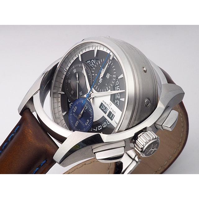 HAMILTON 富士屋 ハミルトン ジャズマスター FACE 2 III H32876550 世界限定999本 クロノグラフ メンズ 自動巻 ...