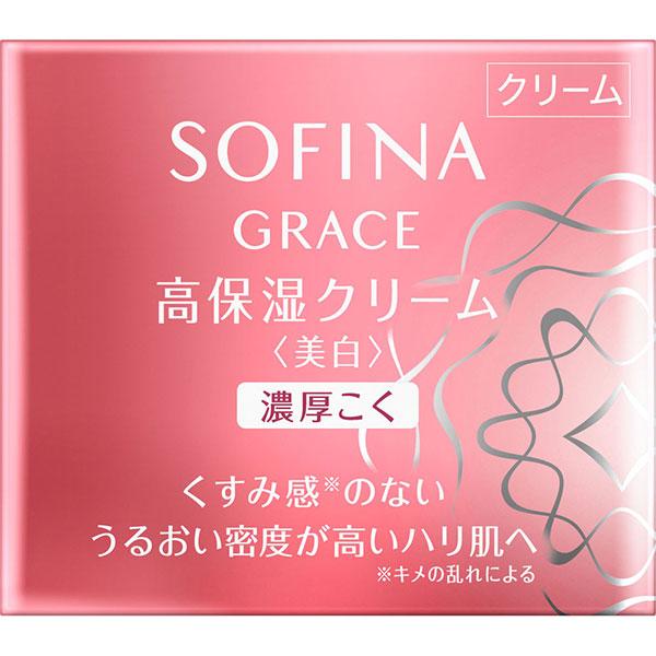 SOFINA GRACE 【医薬部外品】ソフィーナ グレイス 高保湿クリーム（美白） 濃厚こく(40g) KO 花王 : セイムスオンラインYahoo!店 - 通販 - Yahoo!ショッピング