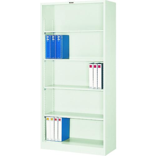 TRUSCO スタンダード書庫（A4判D400） オープン H1860 FO40-G19 520-6791 : Fukudakk.Net - 通販 - Yahoo!ショッピング