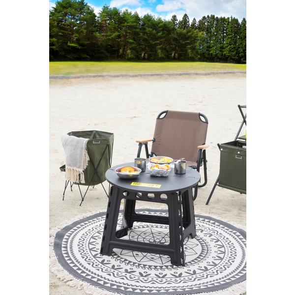 東谷 クラフターテーブル サークル LFS-414BK W58×D58×H46 2.5kg 完成品 : lfs-414bk : FUKUHIRADO - 通販 - Yahoo!ショッピング