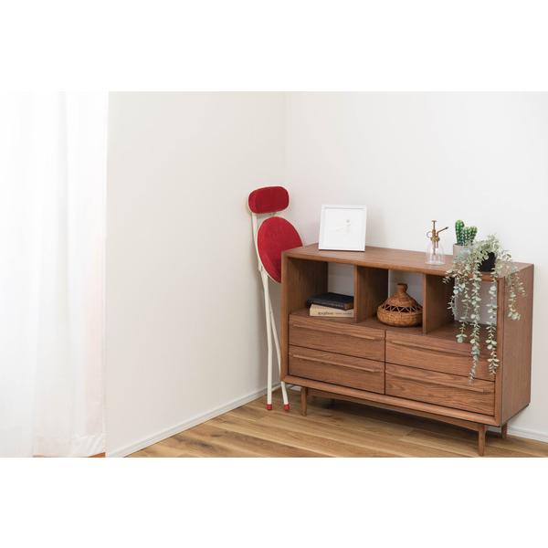 東谷 フォールディング ハイチェア PC-35RD W30×D48.5×H87×SH60(折りたたみ時W30×D9×H98) 2.5kg 完成 ...