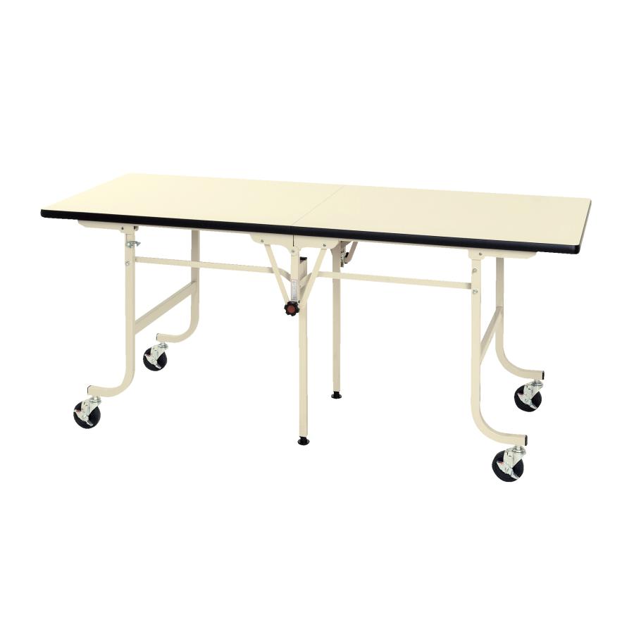 【法人のみ】 作業台フライト 全体均等耐荷重200kg 移動式 H800 天板折りたたみ式 SFM−1875−II : FUKUHIRADO - 通販 - Yahoo!ショッピング