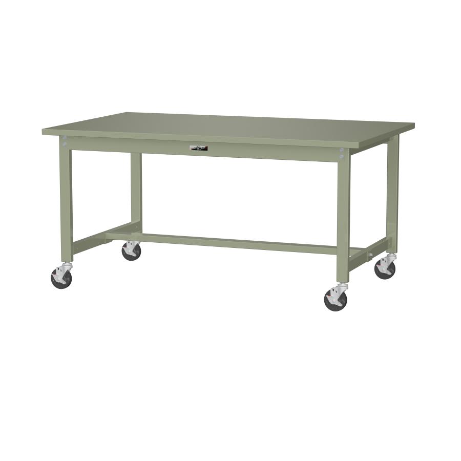 【法人のみ】 作業台300シリーズ 全体均等耐荷重160kg 移動式 H740 スチール天板 SWSC−1590−GG : swsc-1590 ...