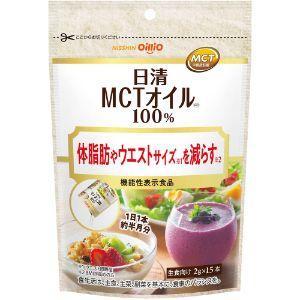 日清 MCTオイル HC 2g×15包入 1個 （ 体脂肪 ウエストサイズを減らす 機能性表示食品 無味無臭 ） : Fukuko - 通販 - Yahoo!ショッピング